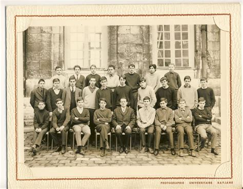 Photo De Classe 1ère C De 1966 Lycée Corneille Copains Davant