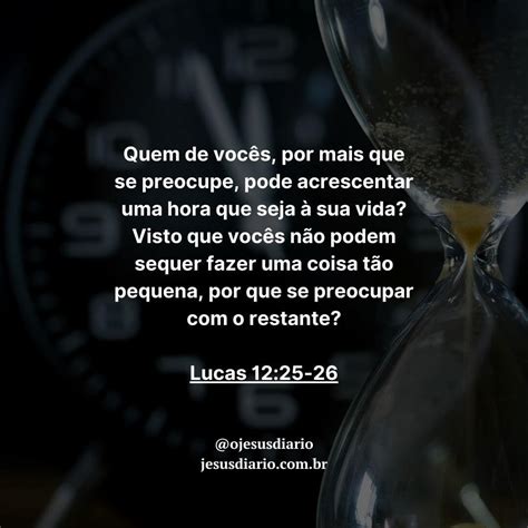 Lucas 1225 26 Superando Preocupações E Confiando Em Deus
