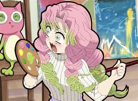 Mitsuri kanroji Arte de pingüino Anime de dragones Dibujos bonitos