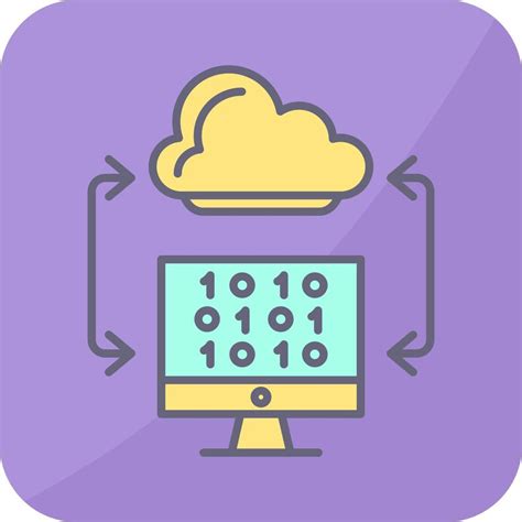 Cloud Coding Vector Icon 18762091 Vector Art At Vecteezy