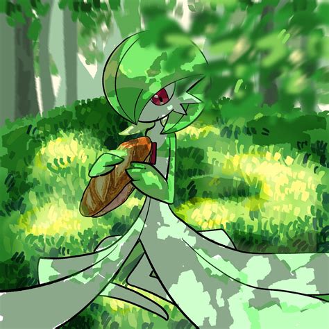 Mikanbouzuuu Gardevoir Nintendo Pokemon Highres Bob Cut Colored