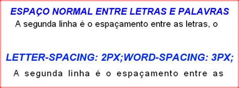 Espaçamento Entre Linhas Letras Ou Palavras Usando Csshtml ~ Criative