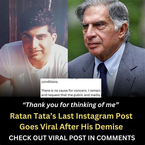 Sir Ratan Tatas Last Message Goes The Confused Indian
