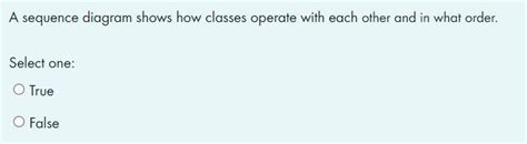 Solved Class Diagrams Model The Static Structure Of A Chegg