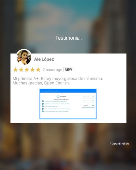 openenglish on Twitter Si quieres empezar a obtener A en inglés como Ale ingresa nuestro