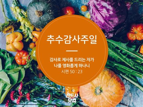 템플릿 무료 나눔 추수감사주일 Ppt 배경화면 전도사닷컴