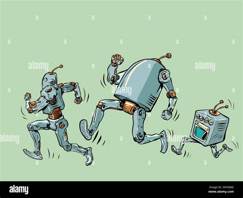 The Robots Are Running Different Models Of Artificial Intelligent