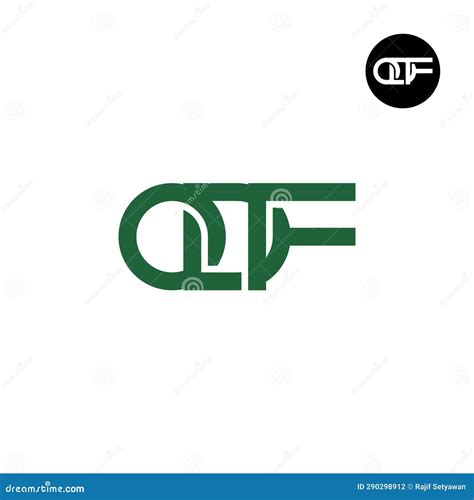 Letter Odf Monogram Logo Design Stock Vector Illustration Of Brand Modern 290298912