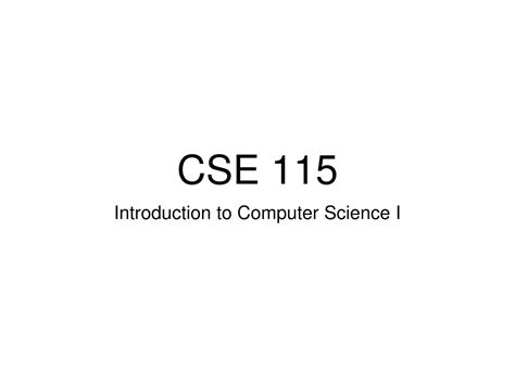 PPT Exam Rules And Tips For Computer Science Module Review PowerPoint Presentation ID