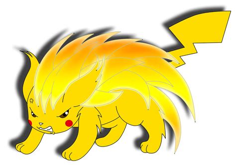 Pikachu Ssj3 By Ratonesink On Deviantart