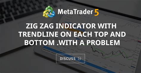 Zig Zag Indicator With Trendline On Each Top And Bottom With A Problem
