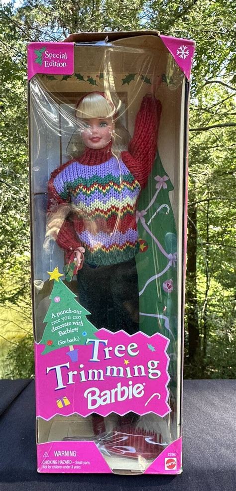 1998 Tree Trimming Barbie Movie Christmas Special Edition Etsy