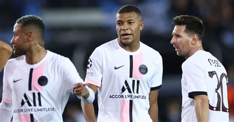5 Things We Noticed As Lionel Messi Makes His Champions League Debut In PSG Draw Mirror Online