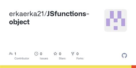 Github Erkaerka21jsfunctions Object