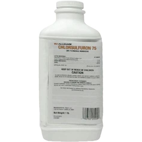 Chlorsulfuron 75 Dry Flowable Herbicide 1 Lb Selective Pestweb By Veseris