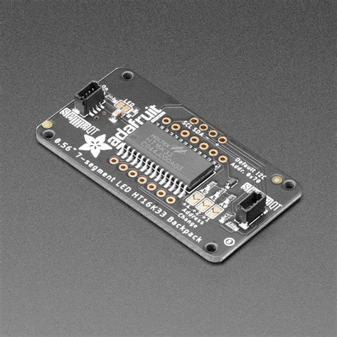 Adafruit 7 Segment Led Matrix Backpack