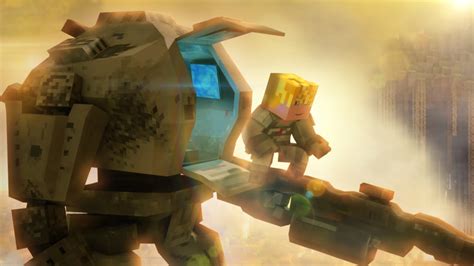 Prepare For Titanfall Minecraft Animation Arcadecloud Youtube