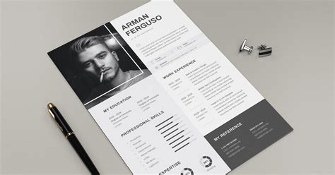 Резюме Графические шаблоны Envato Elements