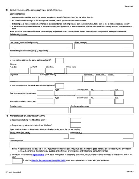 Form Cit0403 Fill Out Sign Online And Download Fillable Pdf Canada