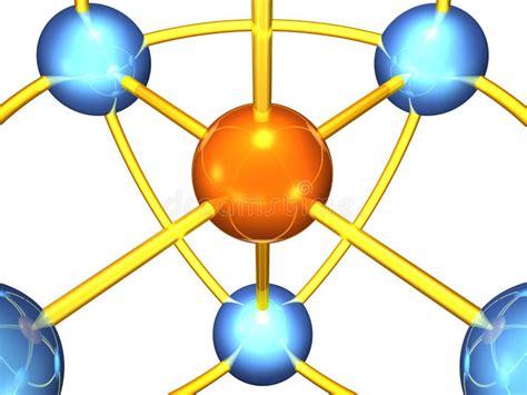 Network Topology Scheme Stock Illustration Illustration Of Computer