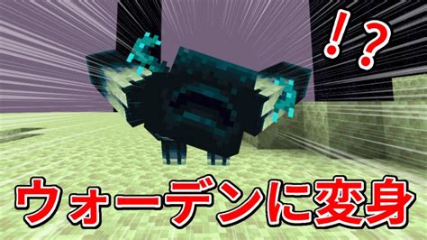 ウォーデンに変身できる世界ならエンドラ討伐余裕じゃない？w【マイクラ】 Youtube