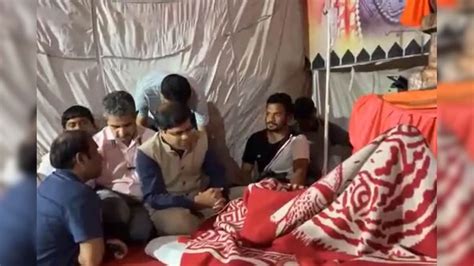 मनोज जरांगे पाटलांच्या उपोषणाचा 9 वा दिवस प्रकृती खालावली डॉक्टरांनी
