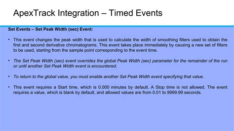 HPLC Peak Integration For Chromatography PPT