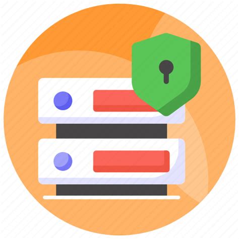 Server Security Data Protection Secure Network Database Icon Download On Iconfinder