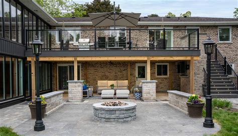 Elegant Backyard Hardscaping And Landscaping • Whitby Shores