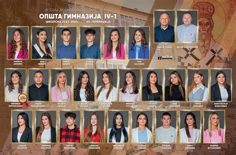 60 генерација матураната 2023 24 фото