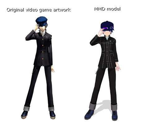Mmd Naoto Shirogane Model Work In Progress By Miku Nyan02 On Deviantart