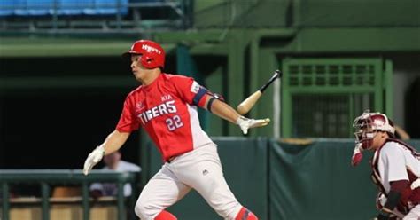 Kia 백용환 퓨처스리그서 사이클링 히트 달성