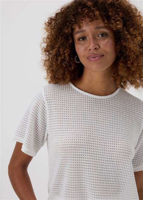 White T Shirts Plain V Neck And Long Sleeved Matalan