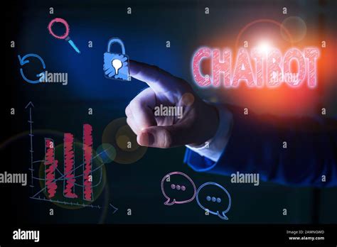 Writing Note Showing Chatbot Business Concept For A Kind Of Computer