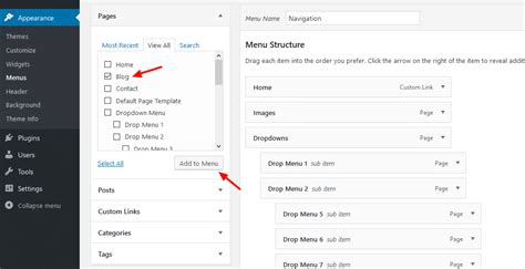 Custom Menus Themezee