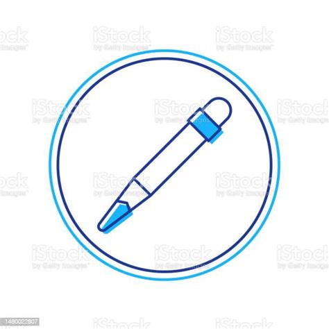 흰색 배경에 격리 된 지우개 아이콘이있는 윤곽 선자 연필을 채웠습니다 드로잉 및 교육 도구 학교 사무실 기호 벡터 가득 찬에 대한 스톡 벡터 아트 및 기타 이미지 Istock