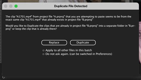 copy clips without duplicating master clips adobe community 14174591