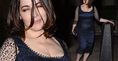 Nigella Lawson Looks Exhausted After An Evening Out At London Hotspot