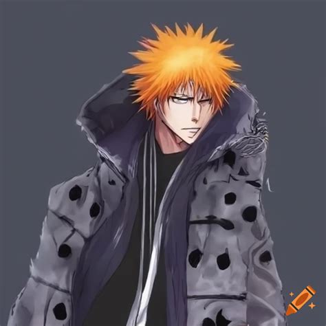 Modern Fashion Clothing Of Ichigo From Bleach On Craiyon