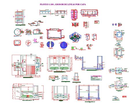 Reservorio De M En Autocad Descargar Cad Kb Bibliocad