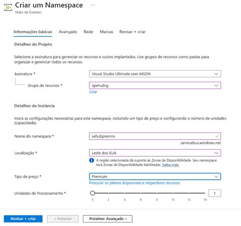 Configurar Unidades De Processamento Azure Event Hubs Microsoft Learn