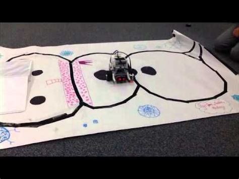 Lego Mindstorms EV3 Snowman Obstacle Course Lego Mindstorms Lego