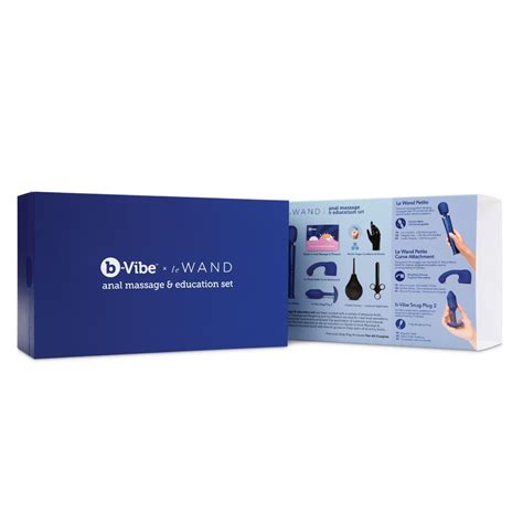 B Vibe Anal Massage And Education Set Beyond Delights