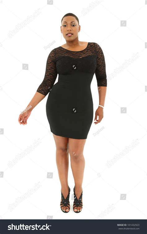 Beautiful Sexy Black Plus Size Model Stock Photo Shutterstock