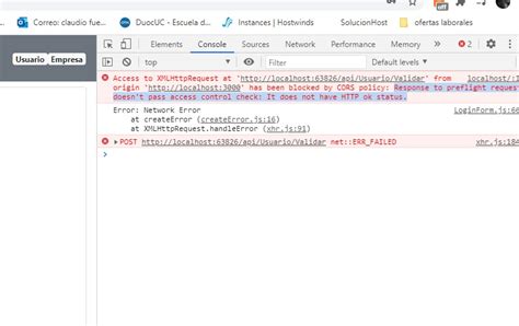 Javascript Error Cors Problemas De Seguridad Stack Overflow En Español