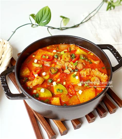 감자 돼지고기 고추장찌개 레시피 돼지 감자짜글이 찌개 만드는법 네이버 블로그
