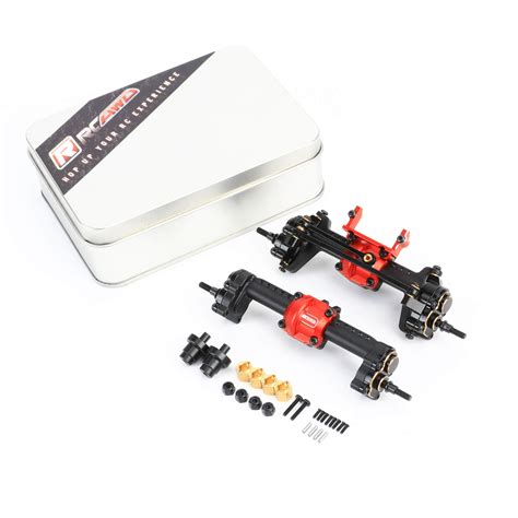 Rcawd Front Rear Portal Axle And Diff Locker For 1 24 Fms Fcx24 Fms Lc80