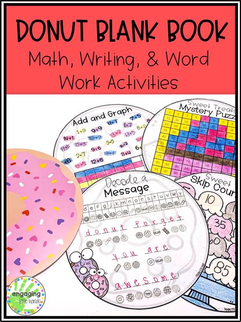 Donut Themed Writing Math And Word Work Activities Donut Themed Writing Math And Word Work Activities