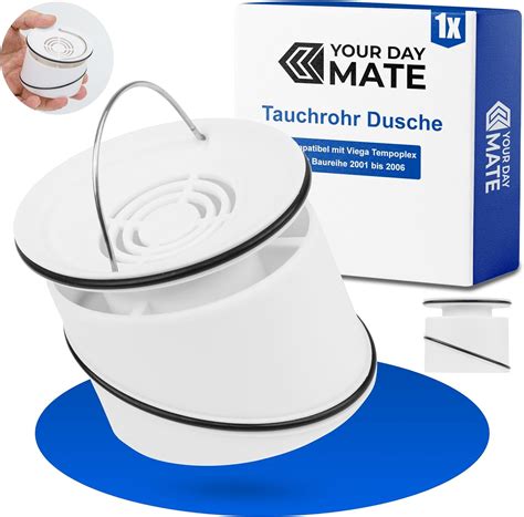 Tauchrohr Mit Haarfilter Kompatibel Mit Viega Tempoplex 78 X 62 Mm