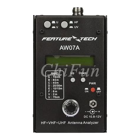 Freeshipping Diy Aw07a Hfvhfuhf 160m Impedance Swr Antenna Analyzer